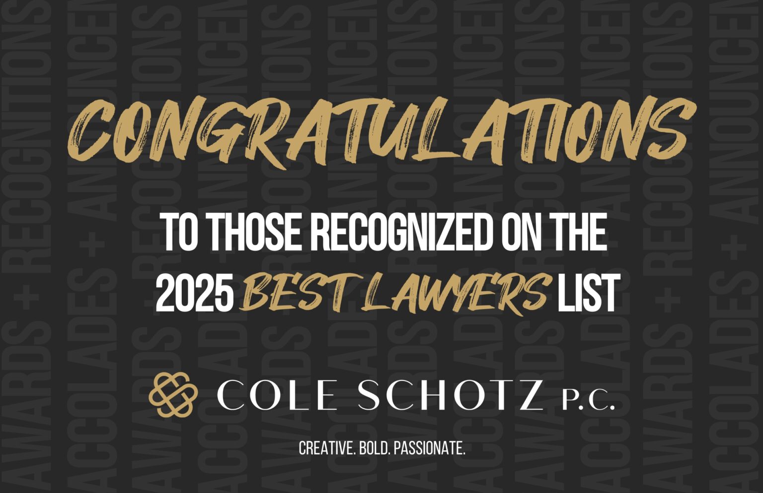 Best Lawyers Recognizes 69 Cole Schotz Attorneys on 2025 Lists | Cole Schotz
